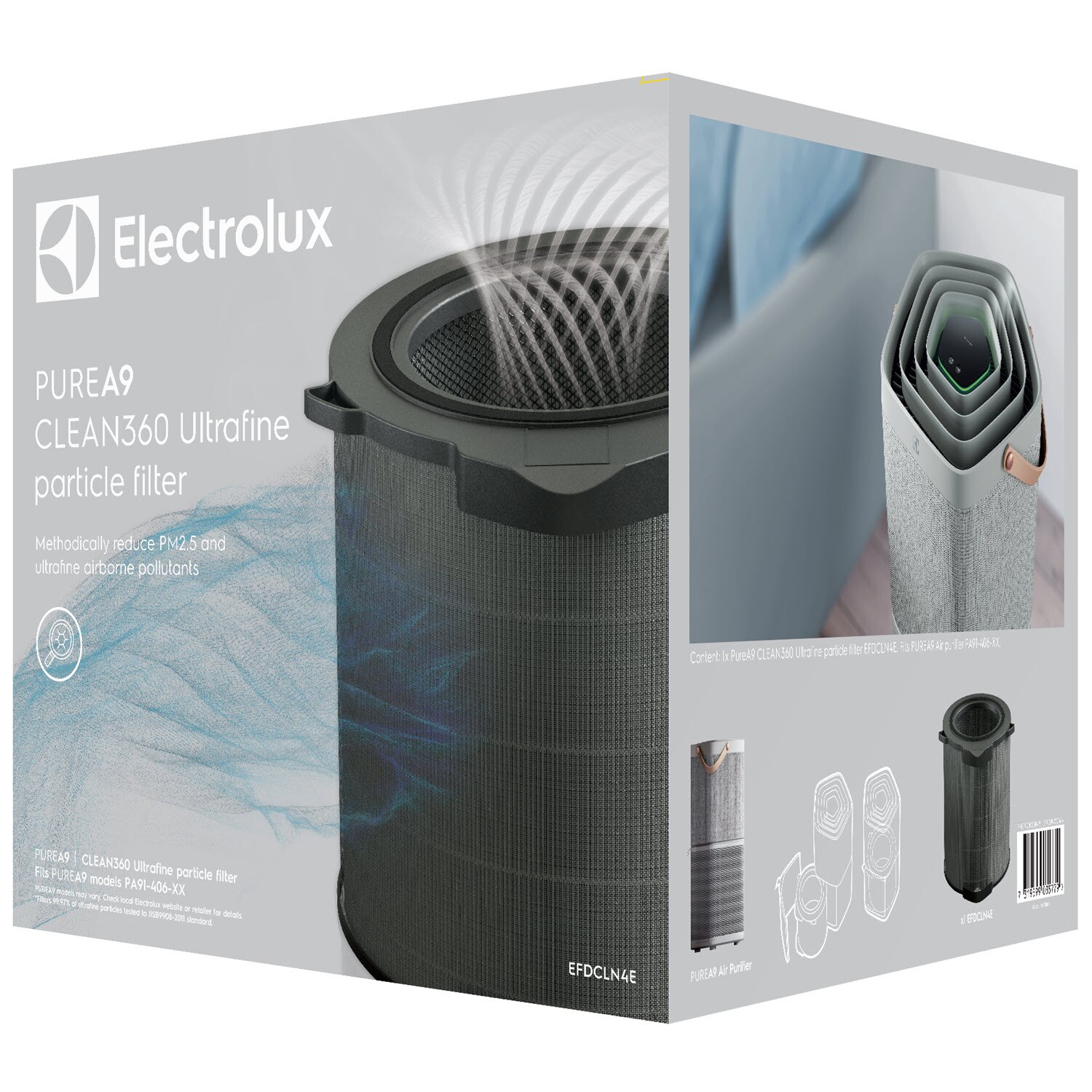 CLEAN ultrafine particle filter - EFDCLN4 | Electrolux India