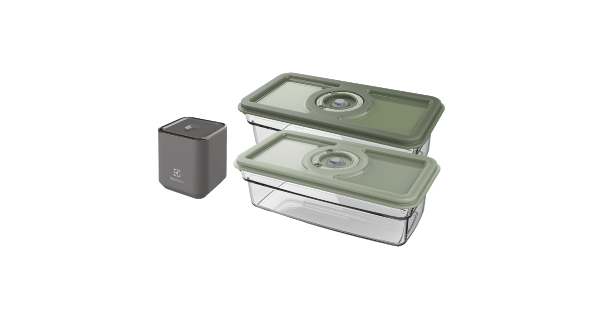 Vacuum pump starter kit with food containers - EAVFK1 | Electrolux India