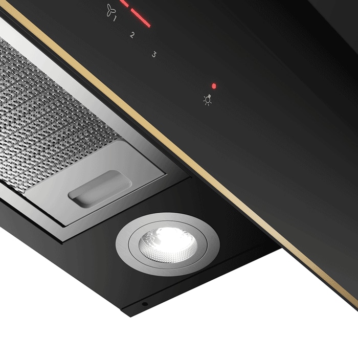 90cm UltimateTaste 500 slope extractor hood - ECS9081G | Electrolux India