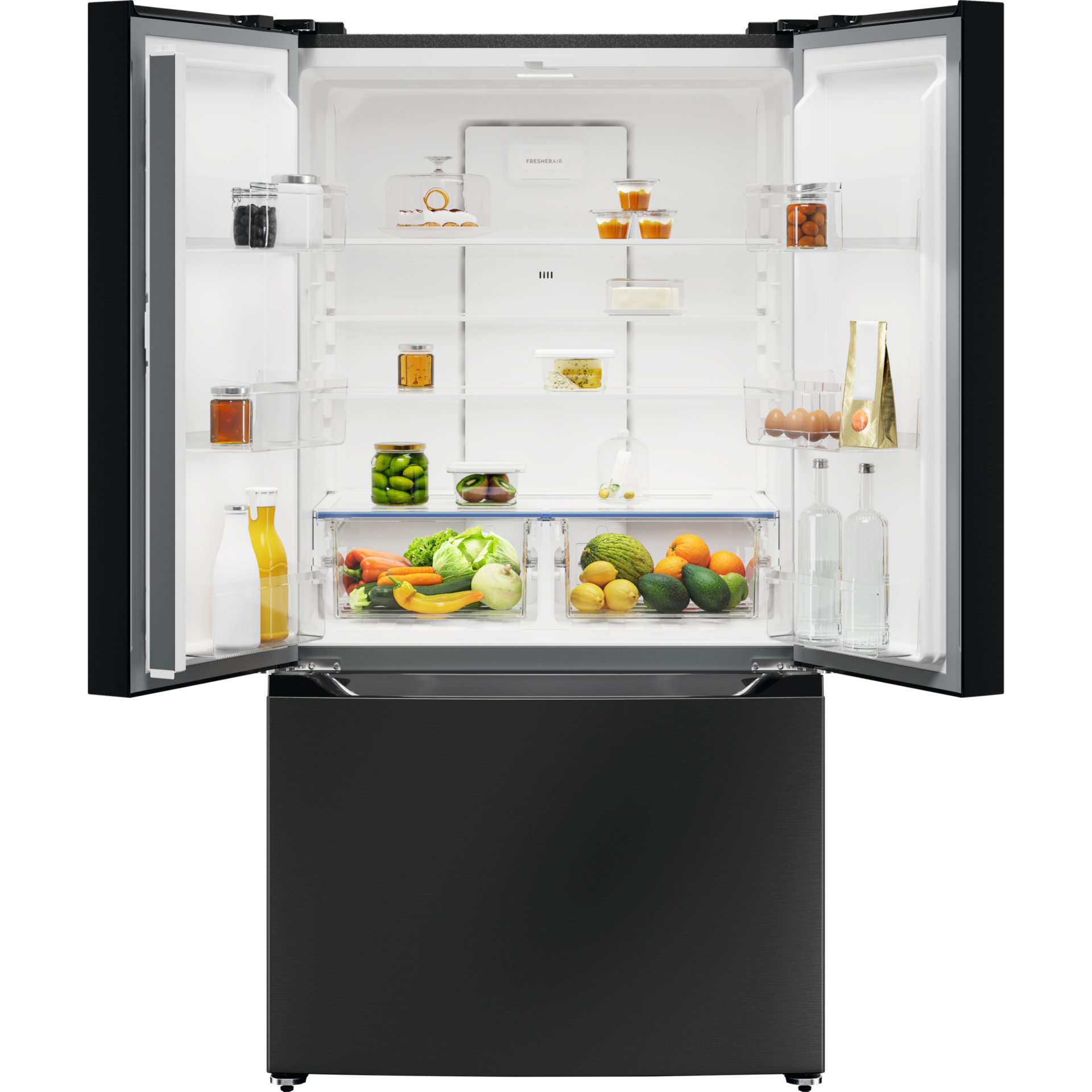 565L 600 Series French door refrigerator - EHE5600D-B | Electrolux India