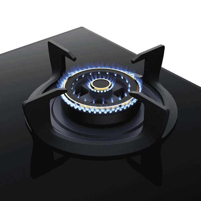 78cm UltimateTaste 300 3-burner built-in gas hob - EHG7330BC ...