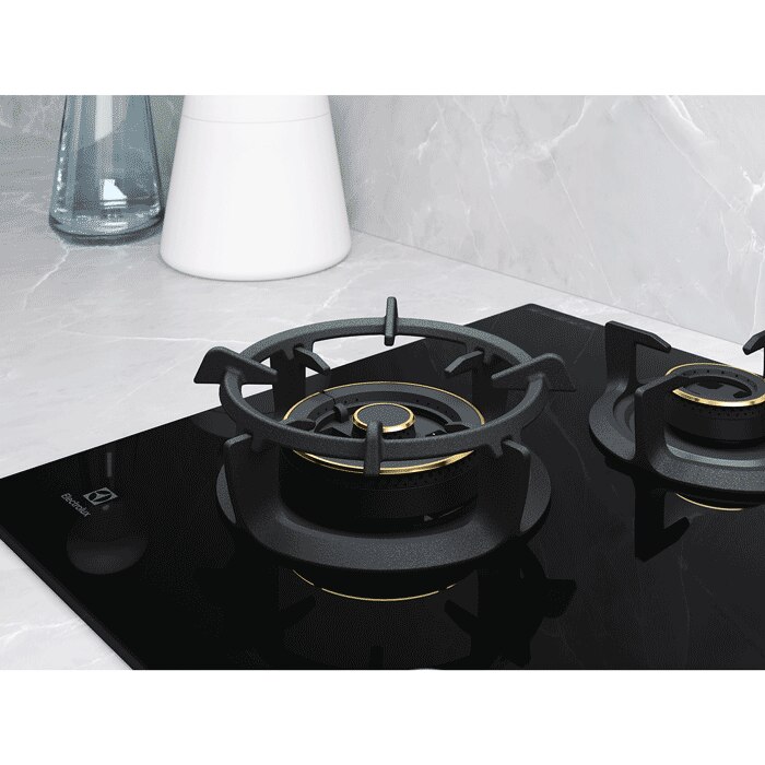 90cm UltimateTaste 300 4-burner built-in gas hob EHG9430BCI ...