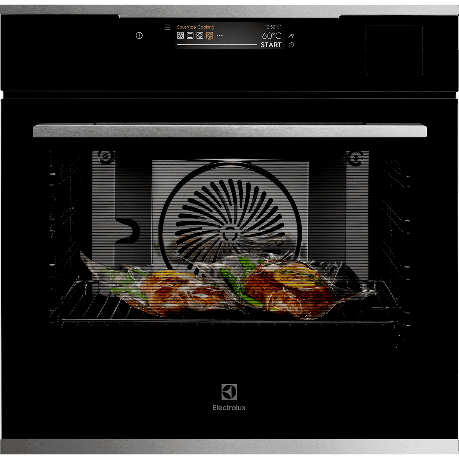 60cm UltimateTaste 900 built-in single oven with 70L capacity ...