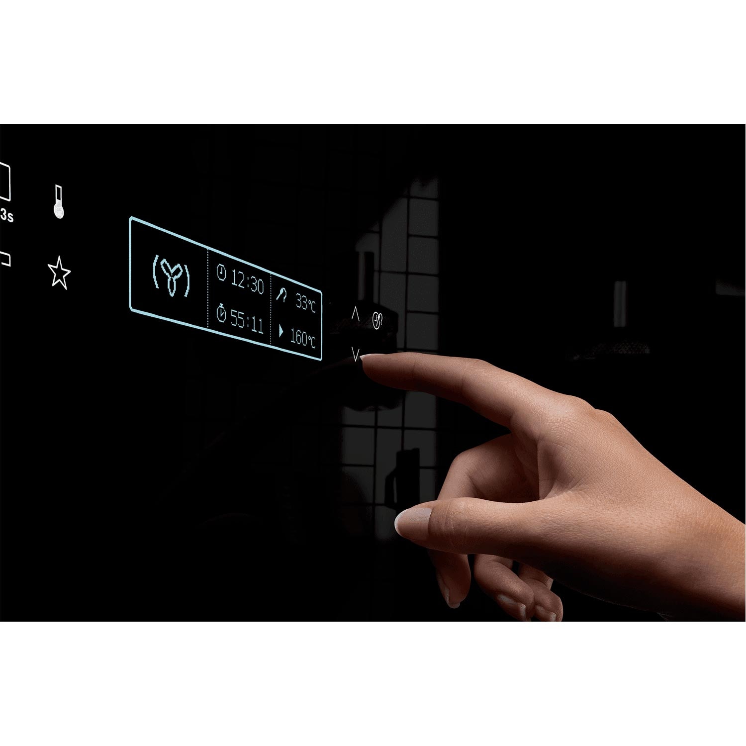 60cm UltimateTaste 700 built-in single oven with 72L capacity ...