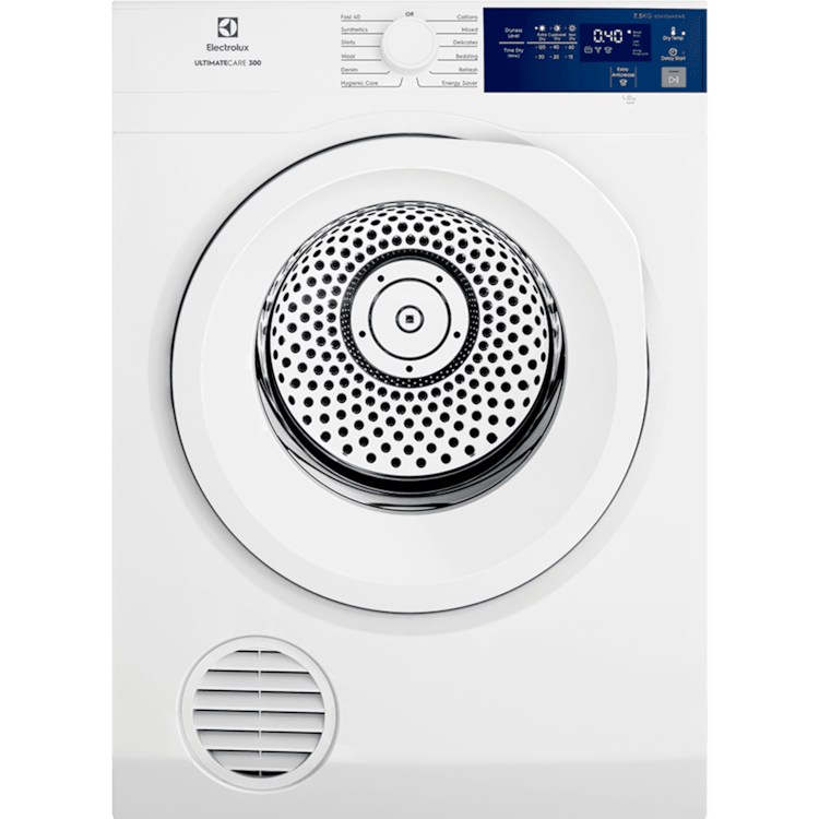 7.5kg UltimateCare 300 venting dryer - EDV754H3WB | Electrolux India