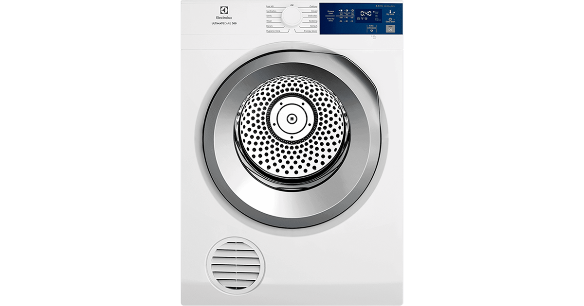 8.5kg UltimateCare 300 venting dryer - EDV854J3WB | Electrolux India
