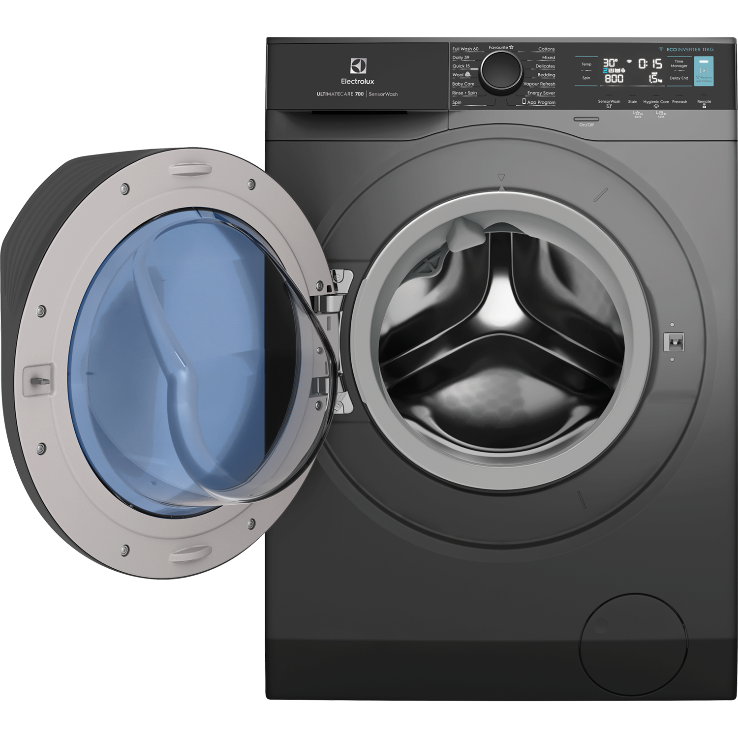 11kg UltimateCare 700 front load washing machine - EWF1142R7SB ...